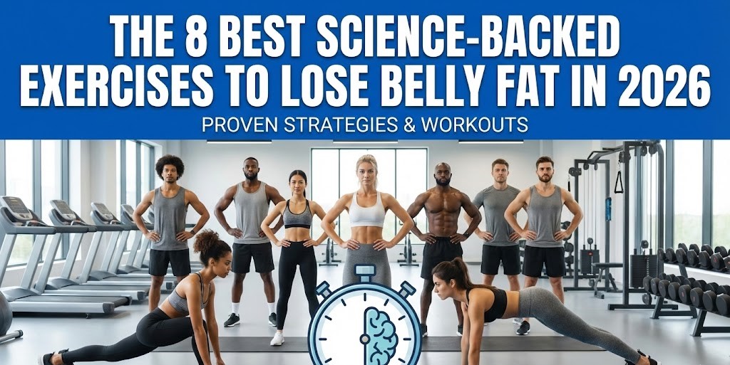 The 8 Best Science-Backed Exercises to Lose Belly Fat in 2026 ...